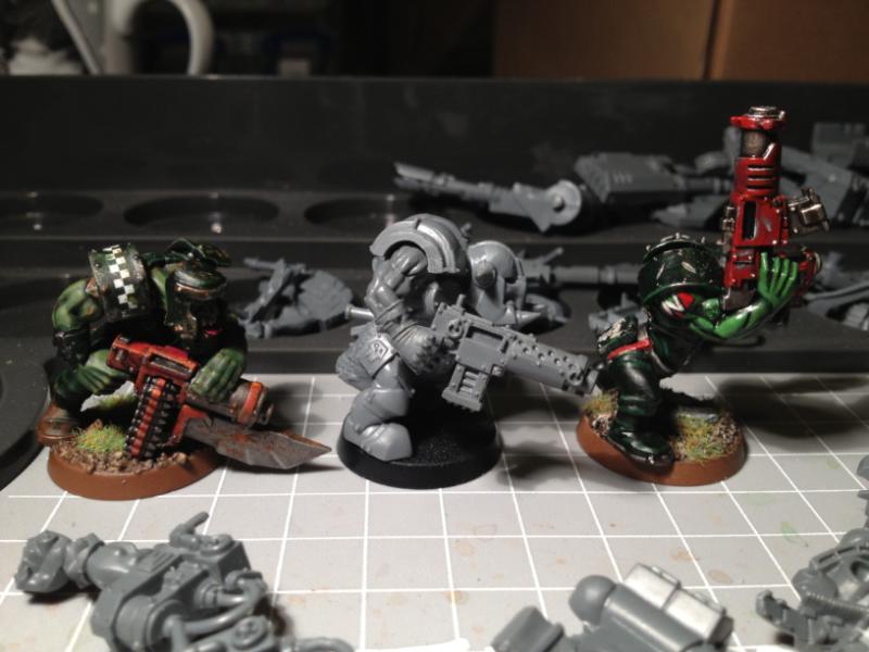 'ard Boy, Da Dark Angelz, Orks, Warhammer 40,000, Work In Progress ...