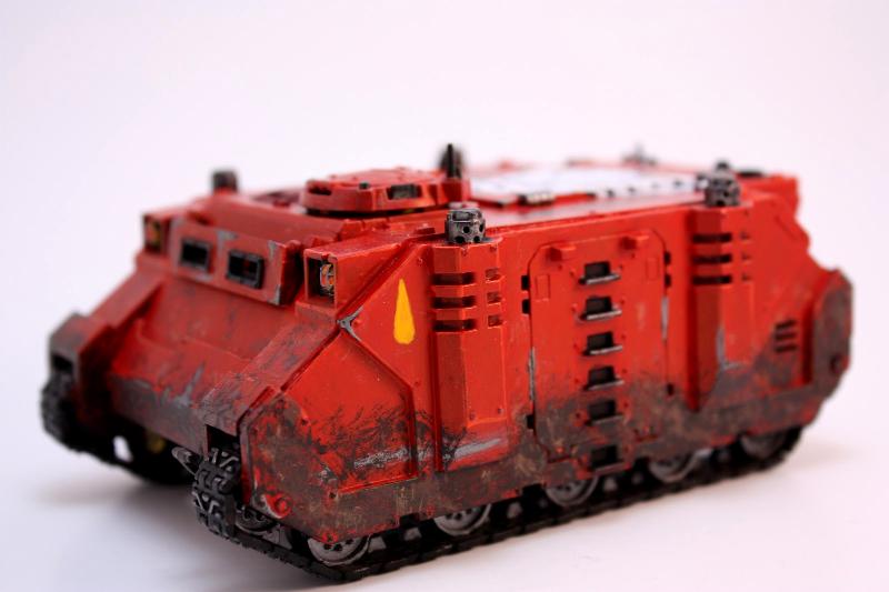 Blood Angels, Rhino, Weathered - Blood Angels Rhino - Gallery - DakkaDakka