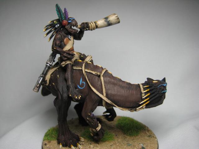 Kroot Knarloc Rider Squad Leader - Forum - DakkaDakka