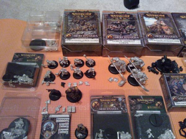 [H] Privateer Press Rhulic army, much of it NIB, at 60% OFF RETAIL. 1 ...