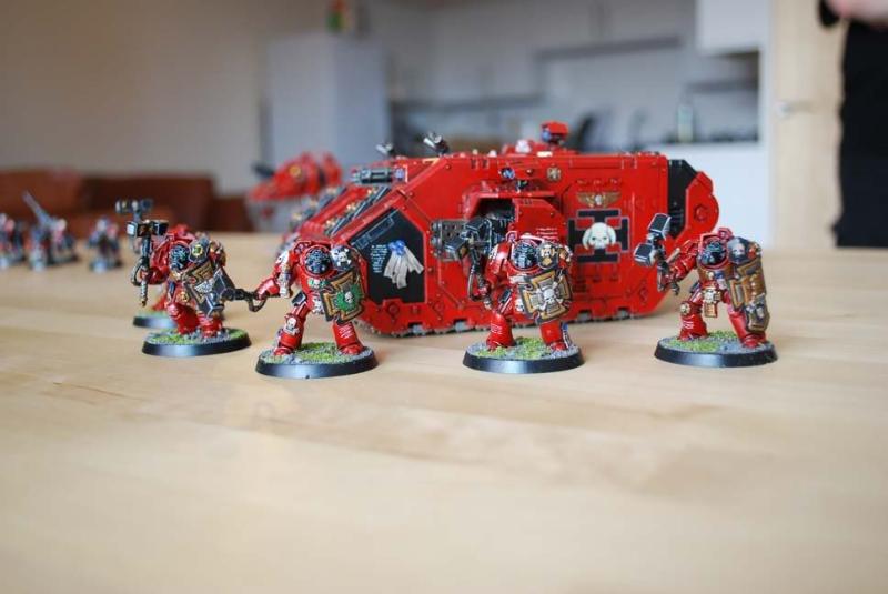 Exorcists, Land Raider, Space Marines, Terminator Armor - Exorcists ...