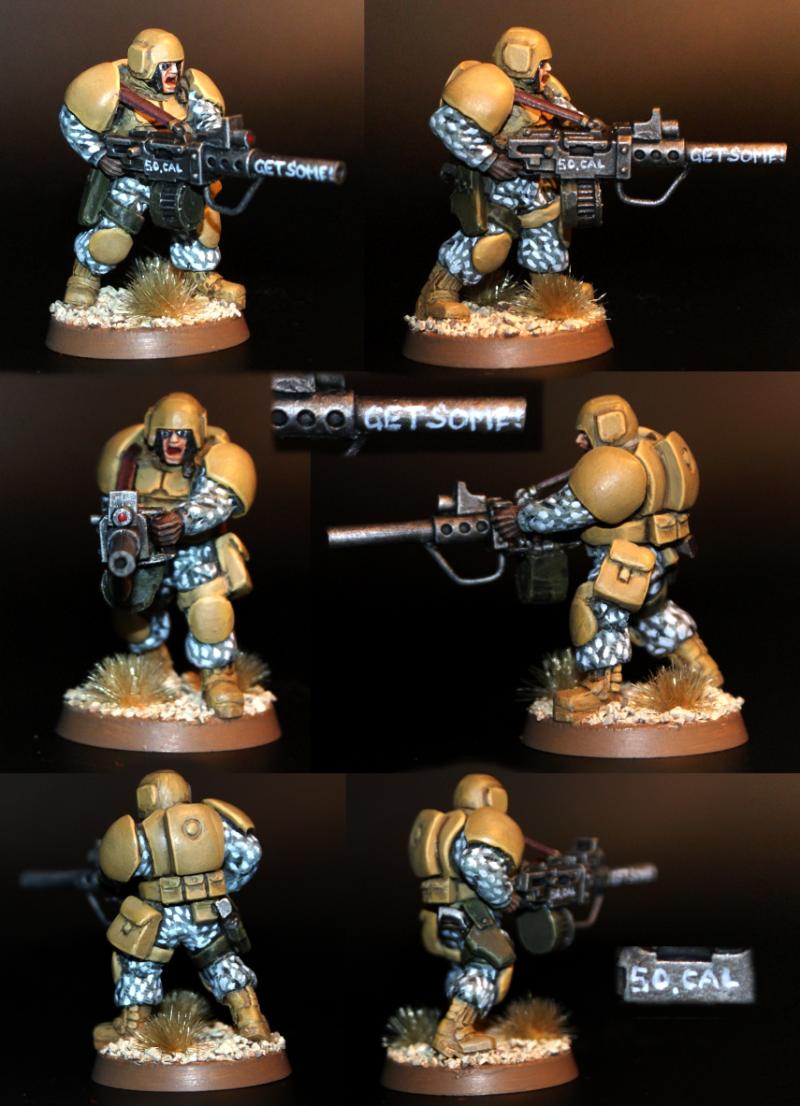 Cammo, Get Some, Heavy Stubber, Imperial Guard - LT 'tank' Williams ...