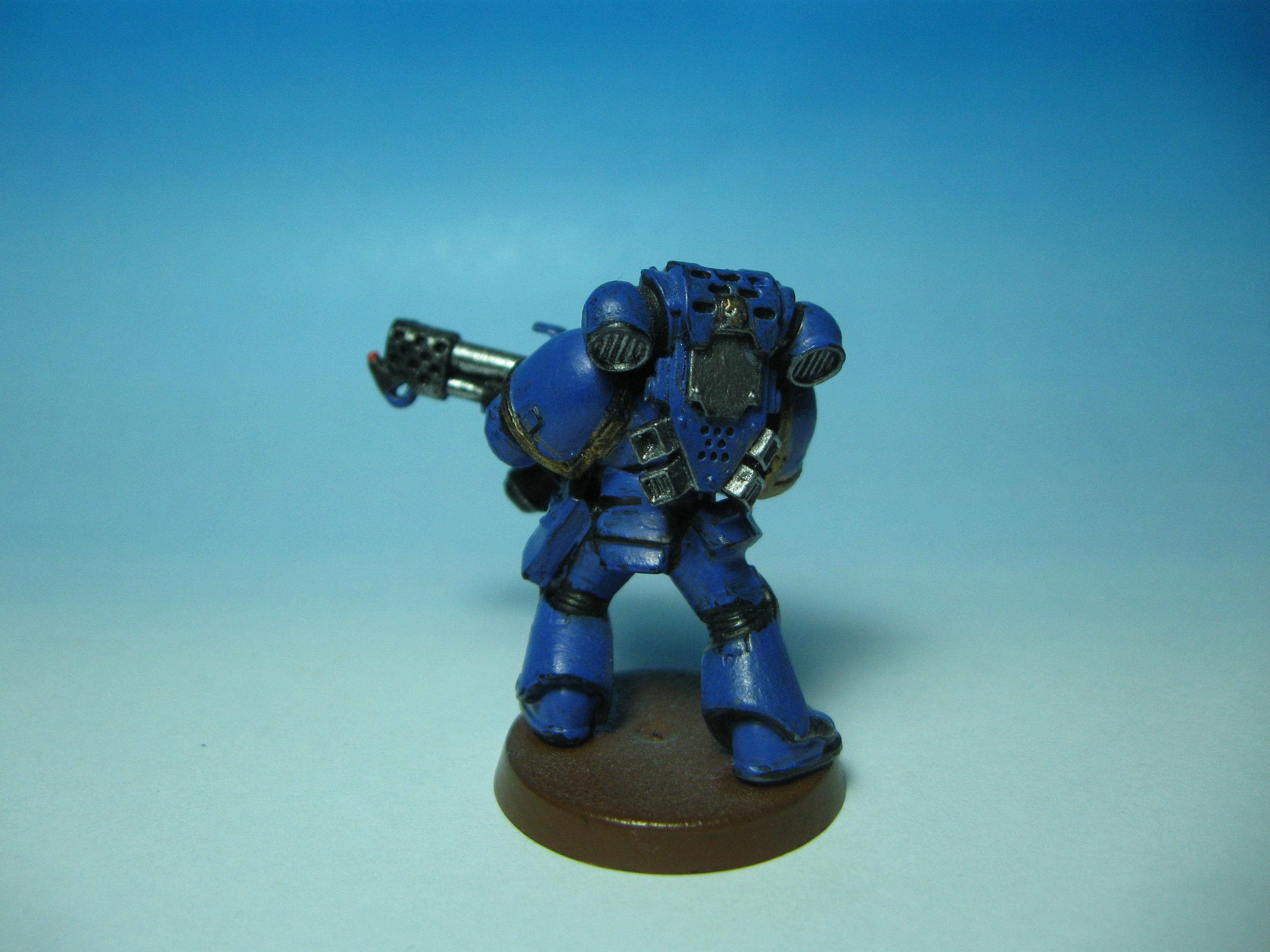 Ultramarine with Flamer (Back View) - Ultramarine with Flamer (Back ...