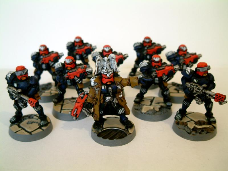 My first(and only) Adeptus Arbite! I always wanted one, and I tried my ...