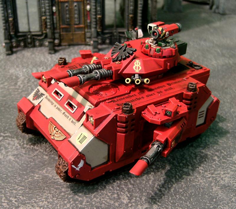 Blood Ravens, Ouze, Predator, Space Marines, Tank, Warhammer 40,000 ...