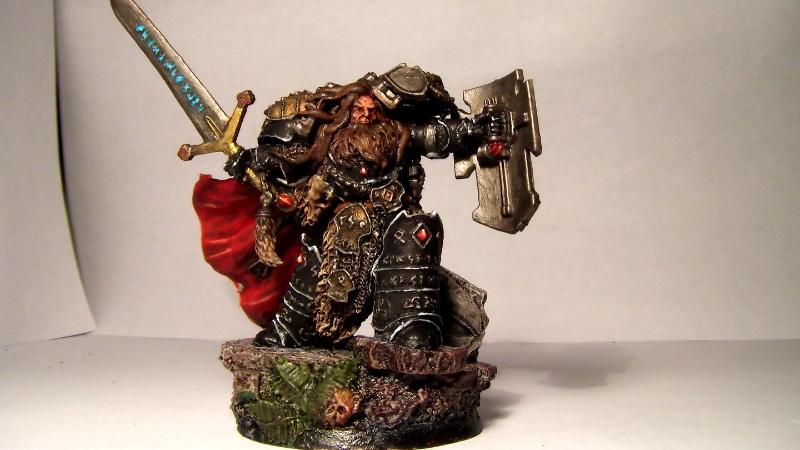 Painted, Power Sword, Space Wolves, Storm Shield, Sword, Terminator ...