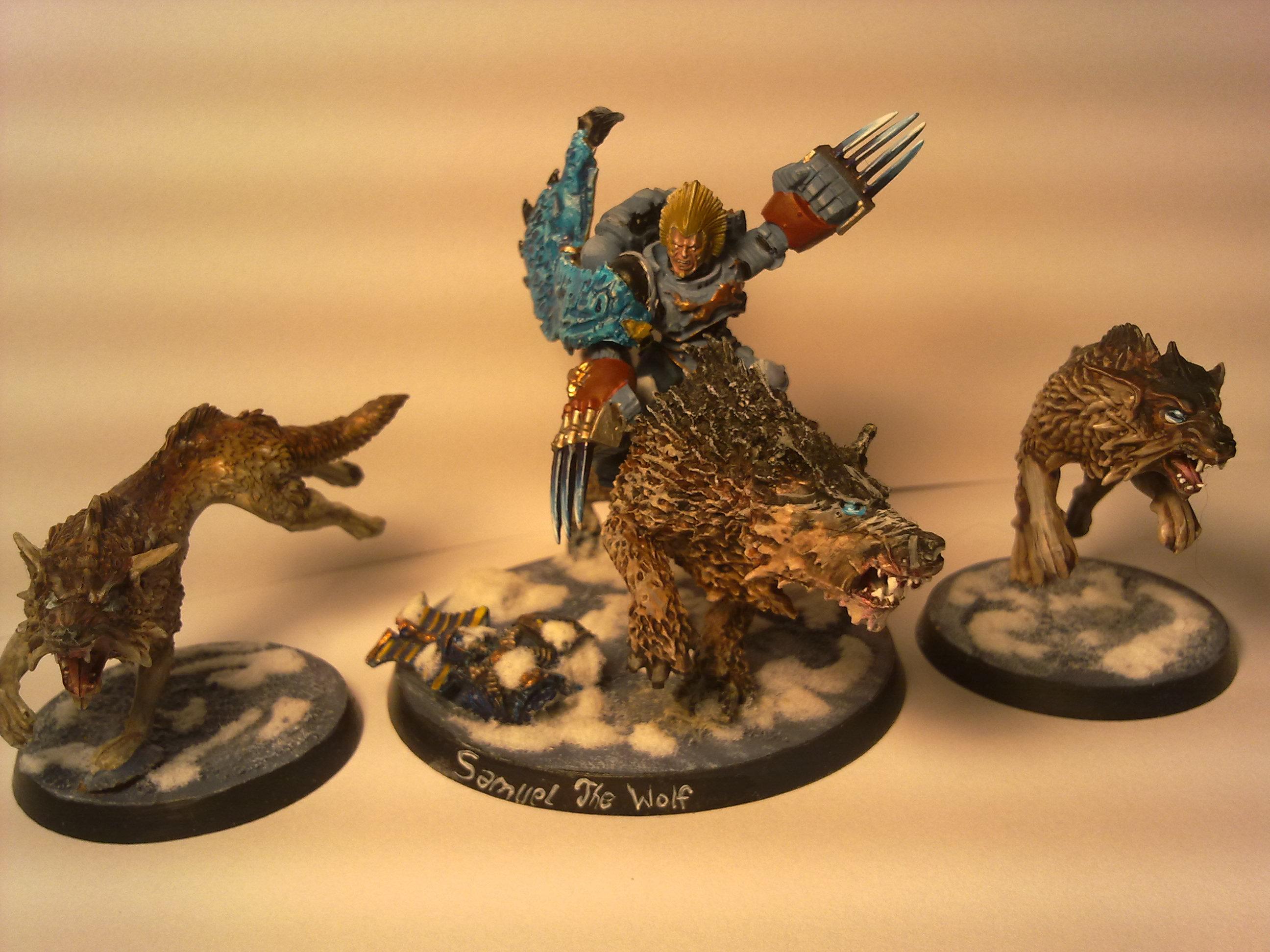 Snow, Space Wolves, Wolves - Gallery - DakkaDakka