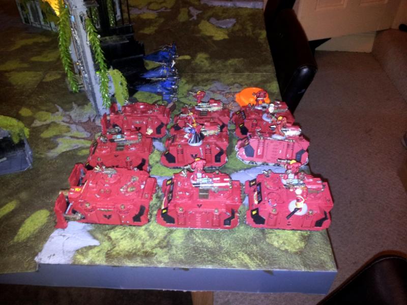 Blood Angels 'Razor Angels vs Space Wolves 'Rhino-Wolf' - 2,000 points ...