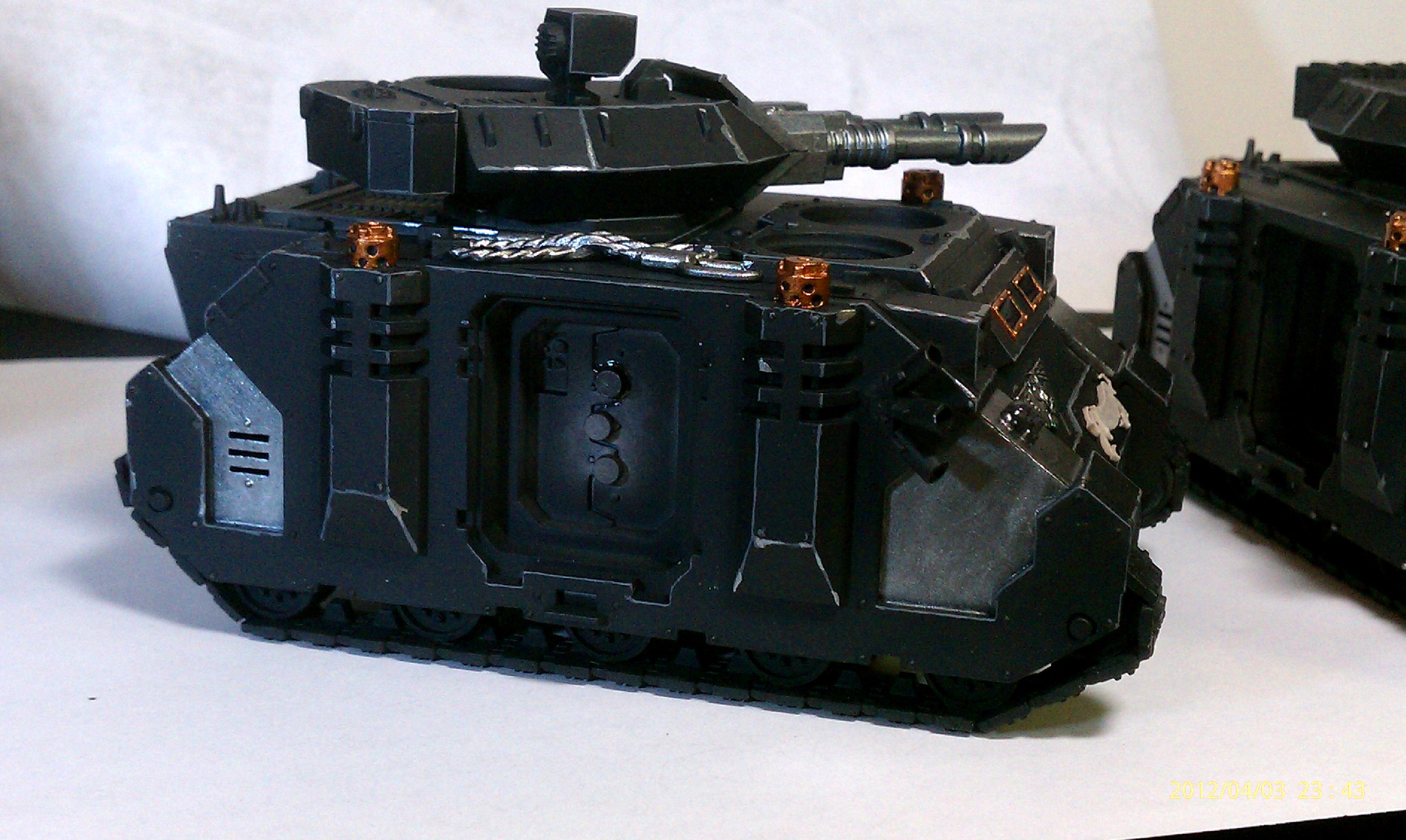 Silver Skulls, Space Marines, Tank, Warhammer 40,000 - WIP Predator4 ...