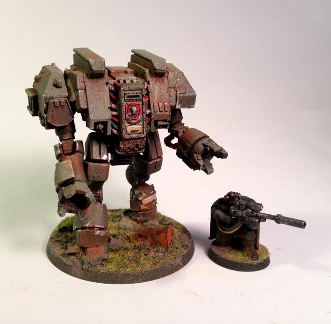 Conversion, Dreadnought, Drybrush, Space Marines, Warhammer 40,000 ...
