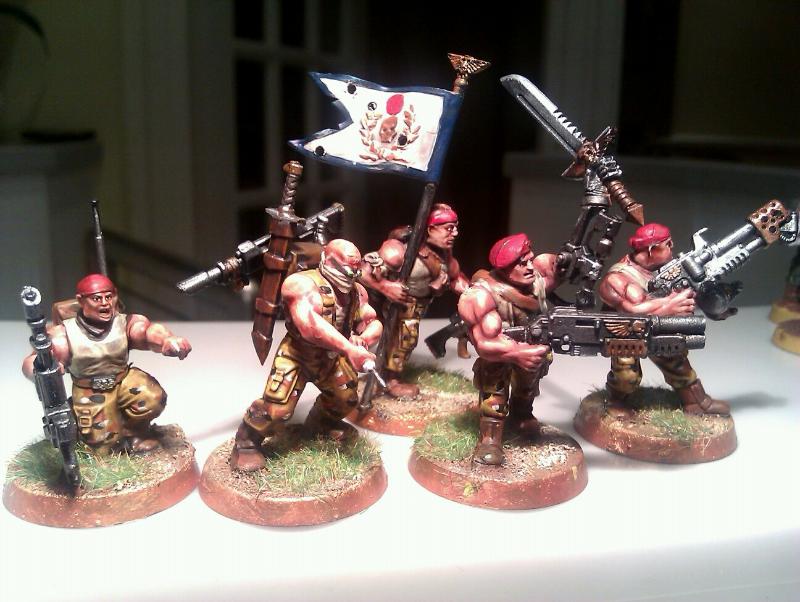 Catachan, Imperial Guard, Sraken - Catachan Command Squad - Gallery ...