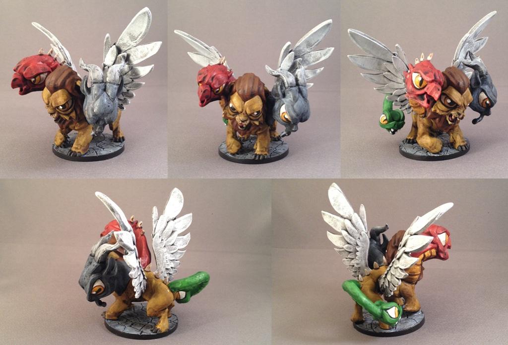 Chibi, Chimera, Dungeon, Impact! Miniatures - Chibi Chimera - Gallery ...