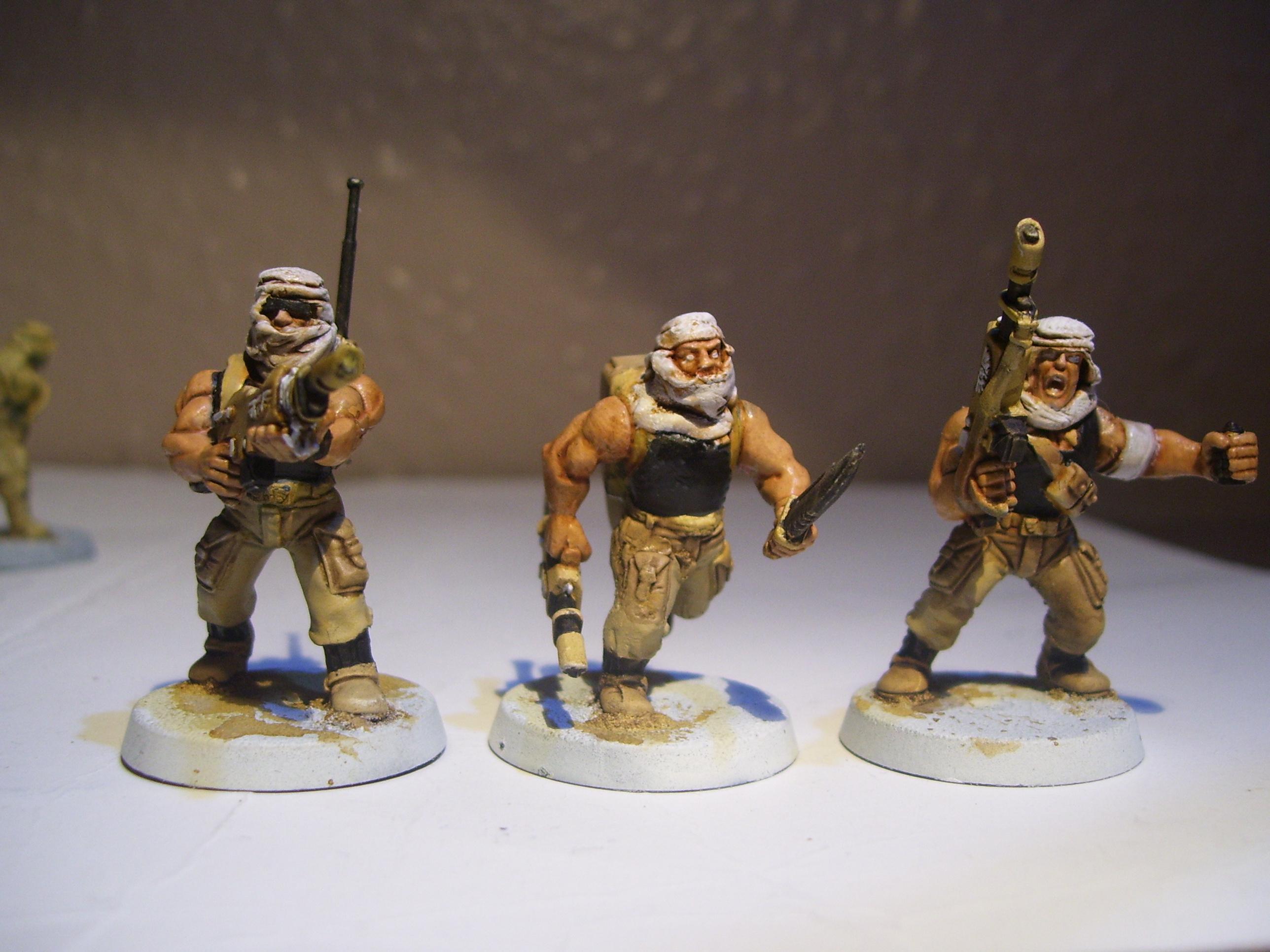 Catachan, Conversion, Greenstuff, Imperial Guard, Tallarn Desert ...