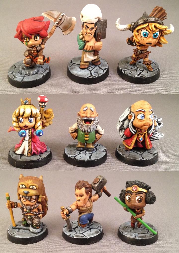 Chibi, Impact! Miniatures, Super Dungeon Explore, Urban Mammoth ...