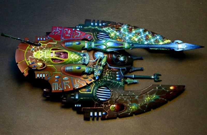 Awesome, Custom, Eldar, Painted, Vehicle, Warhammer 40,000, Wh$)k ...