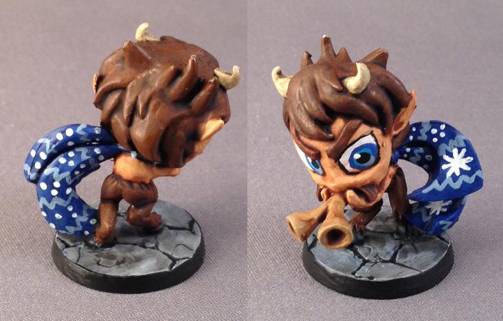 Chibi, Impact! Miniatures, Satyr - Chibi Satyr - Gallery - DakkaDakka