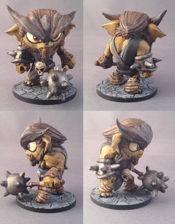 Nkelsch's Painting table: 40k Orks and Chibi RPG guys [Impact! KS Troll ...