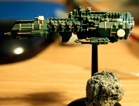 Battlefleet Gothic, Strike Cruiser, Work In Progress - Morrigna Strike ...