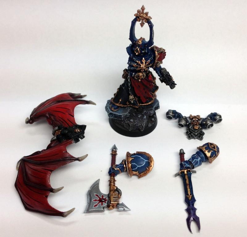 Chaos Lord, Conversion, Finecast, Force Sword, Kitbash, Magnet, Night ...
