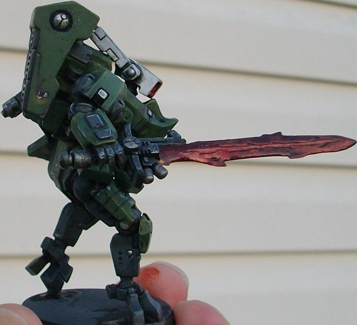 Battlesuit, Commander Farsight, Conversion, Counts As, Hazard, Shas'o ...