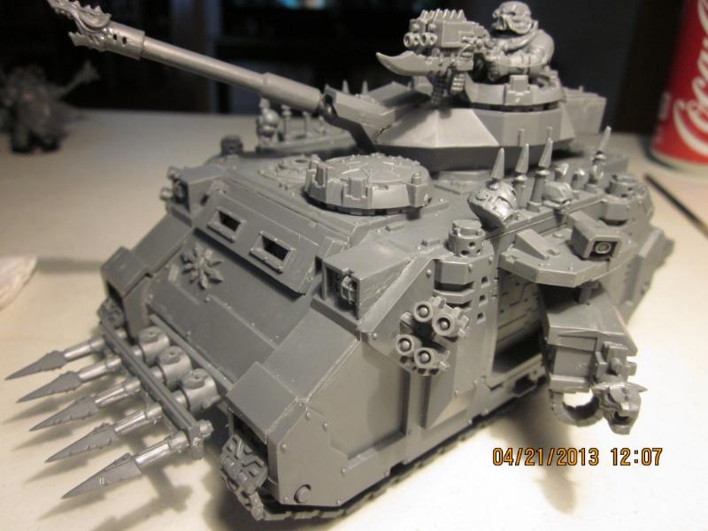 Chaos Predator, Chaos Space Marines, Conversion, Magnet - Chaos ...