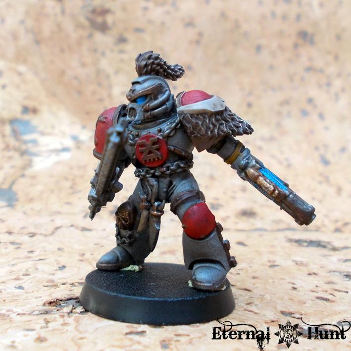 Blood Wolves, Chaos, Chaos Space Marines, Conversion, Khorne, Pip ...