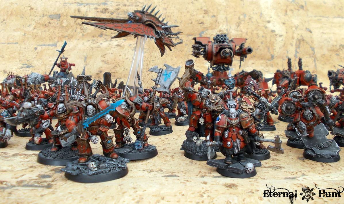 Army, Chaos, Chaos Space Marines, Conversion, Khorne, Khorne's Eternal ...