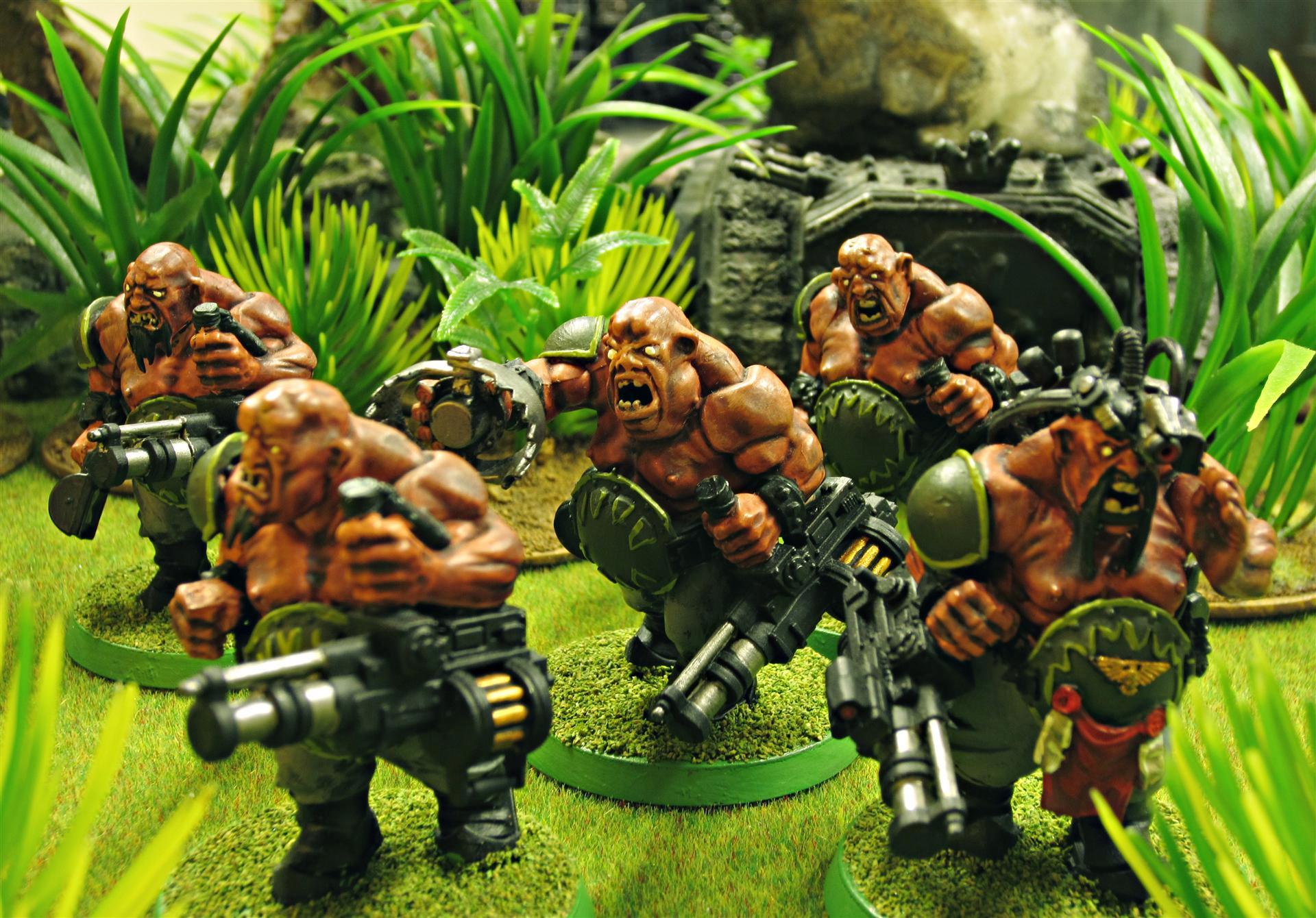 Astra Militarum, Bone Ead, Conversion, Converted Ogryn, Converted ...