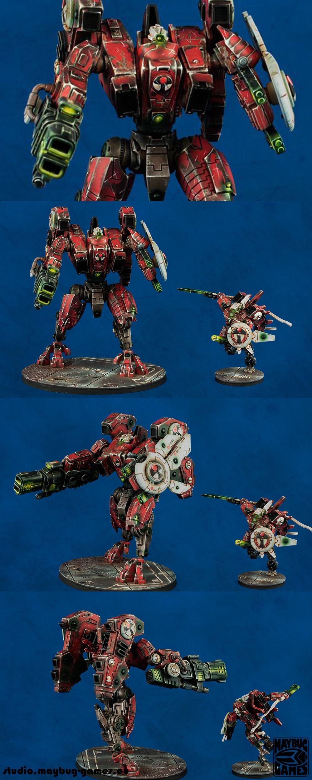 O'shova, Riptide, Tau, Tau Empire, Warhammer 40,000 - Farsight Enclave ...