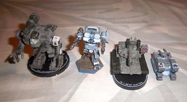 Mechwarrior heroclix size vs battletech minis - Forum - DakkaDakka