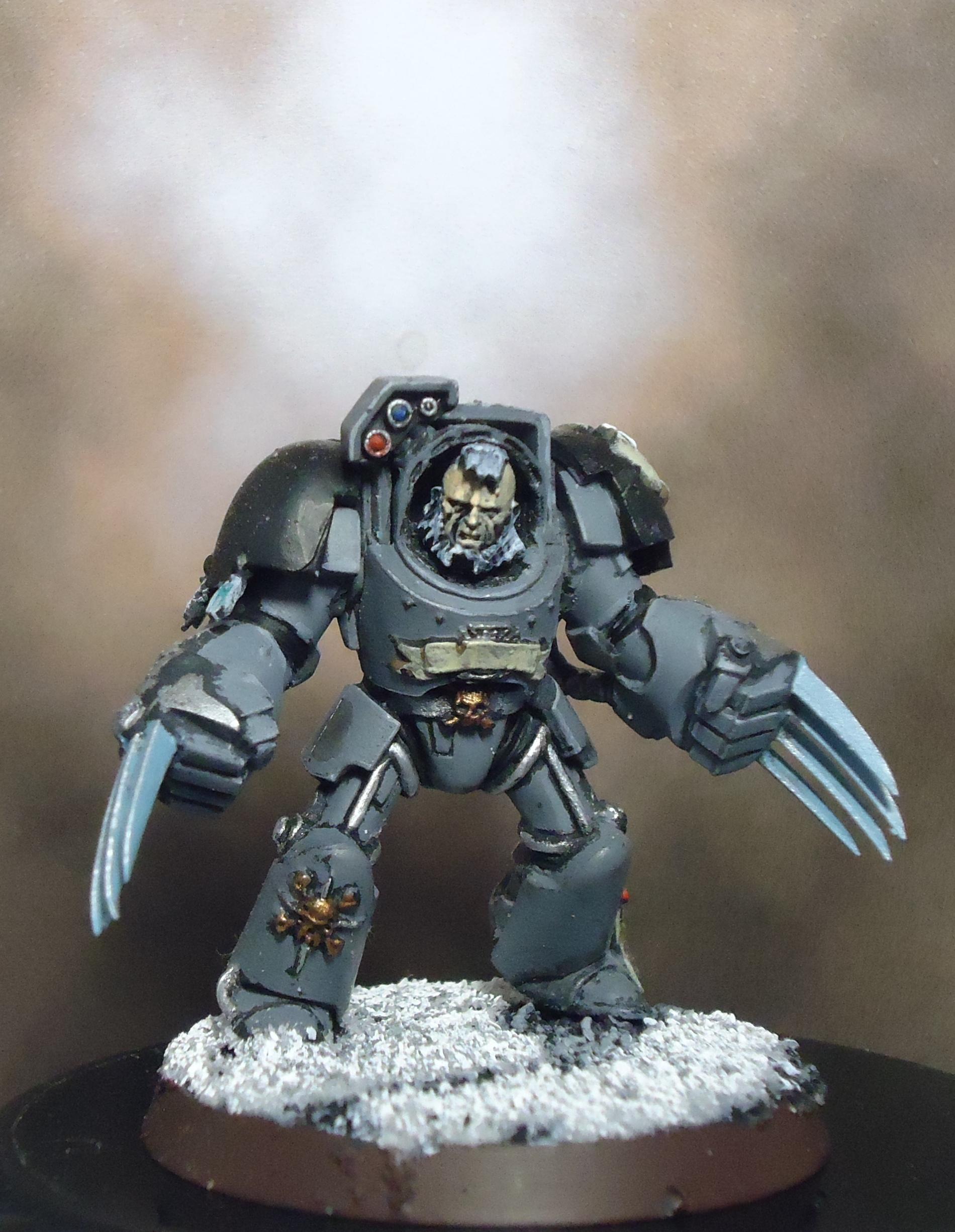 Space Marines, Space Wolves, Terminator Armor, Wolf Claws, Wolf Guard ...