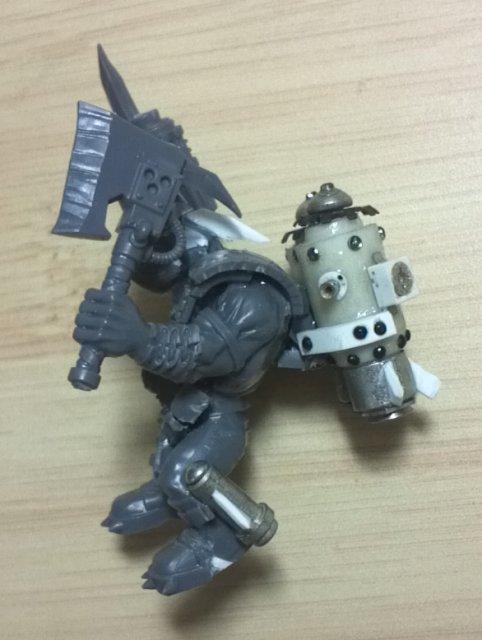 Stormboyz Boss Nob conversion, Custom Rokkit Pack - Forum - DakkaDakka