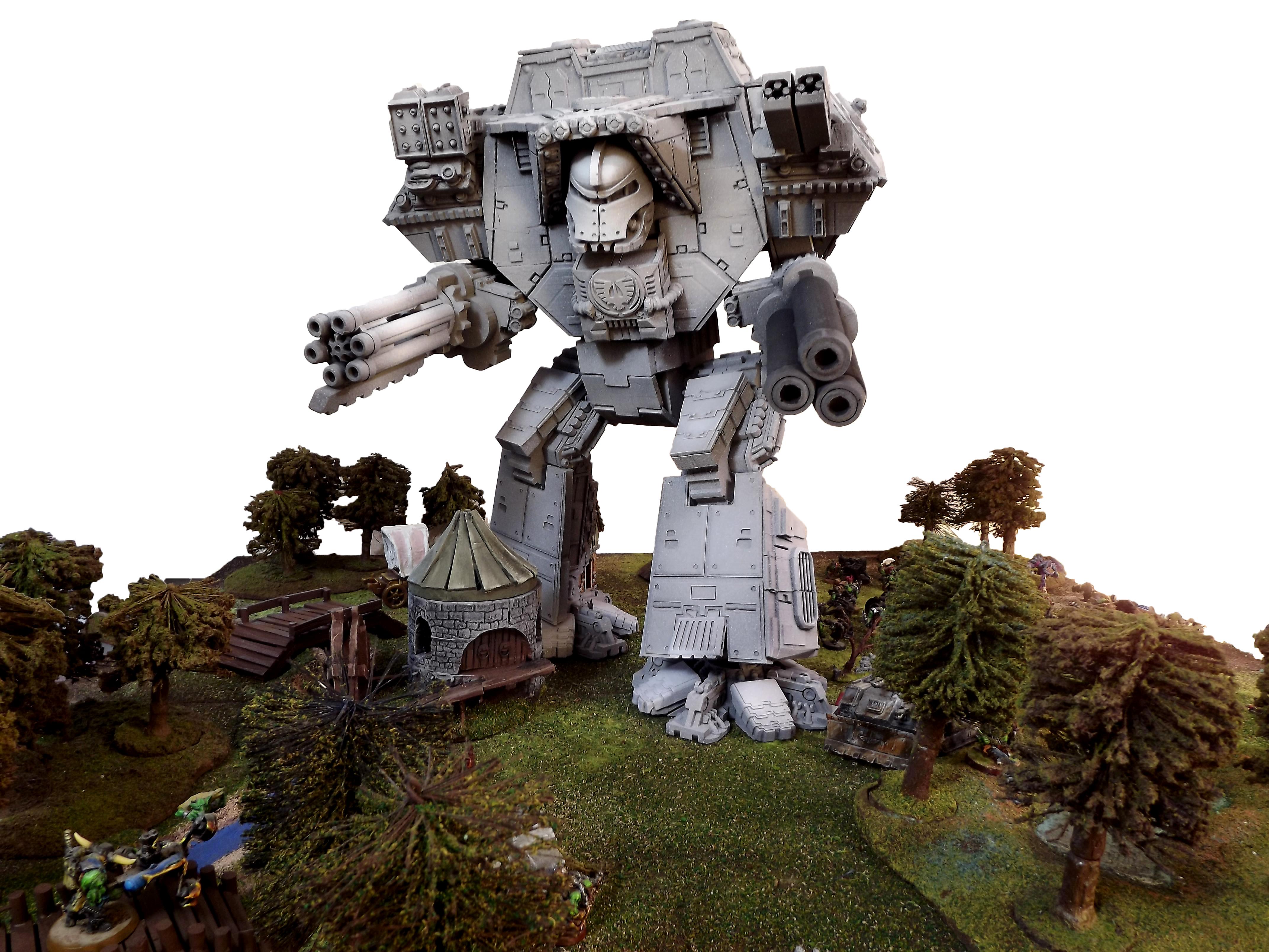 Imperial Titan, Warhammer 40,000, Warlord - Warlord Titan (Warbringer ...