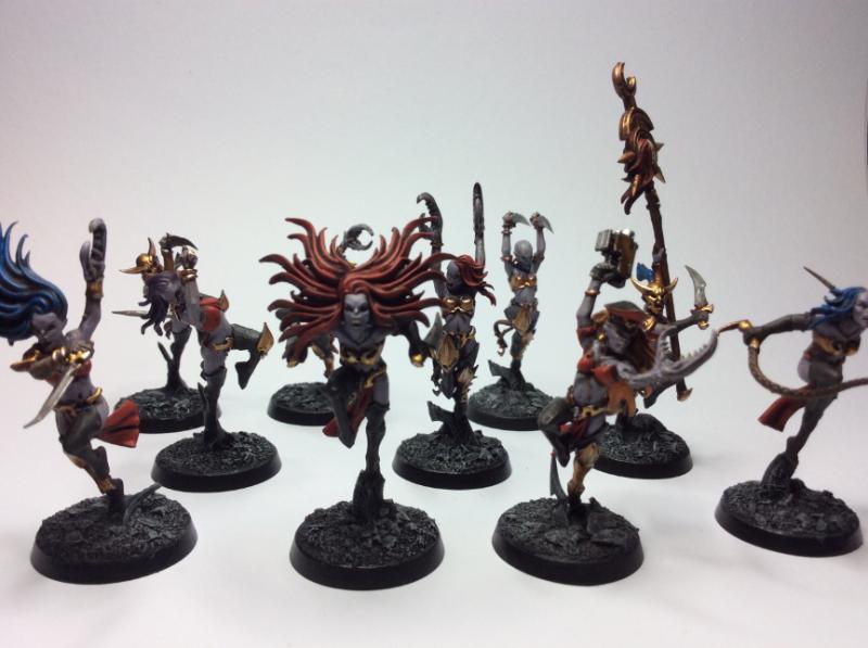 Chaos, Conversion, Daemonettes, Daemons, Slaanesh - Daemonettes ...