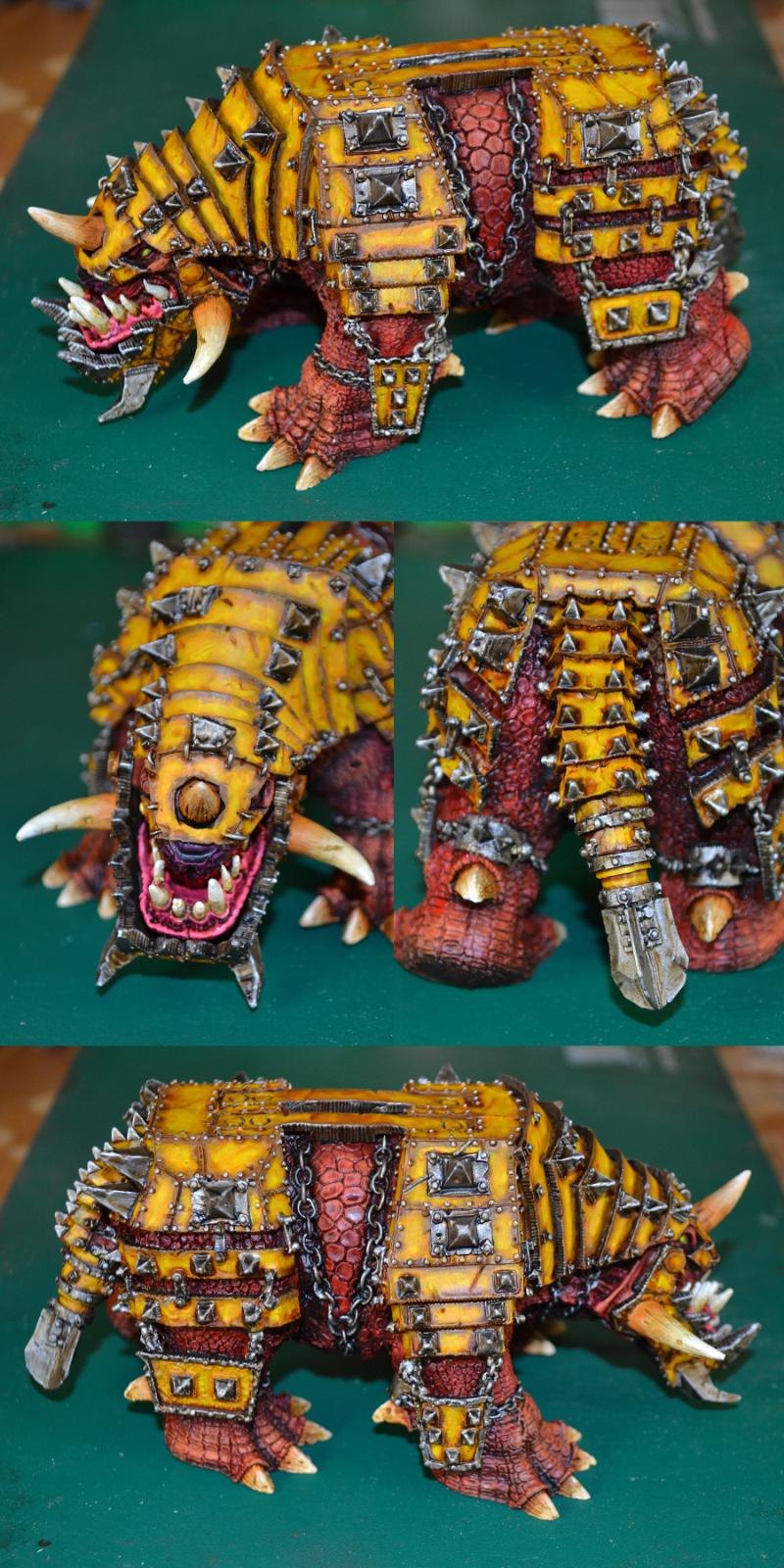 Bad Moons, Big Squiggoth, Forge World, Orks, Warhammer 40,000 - Big ...