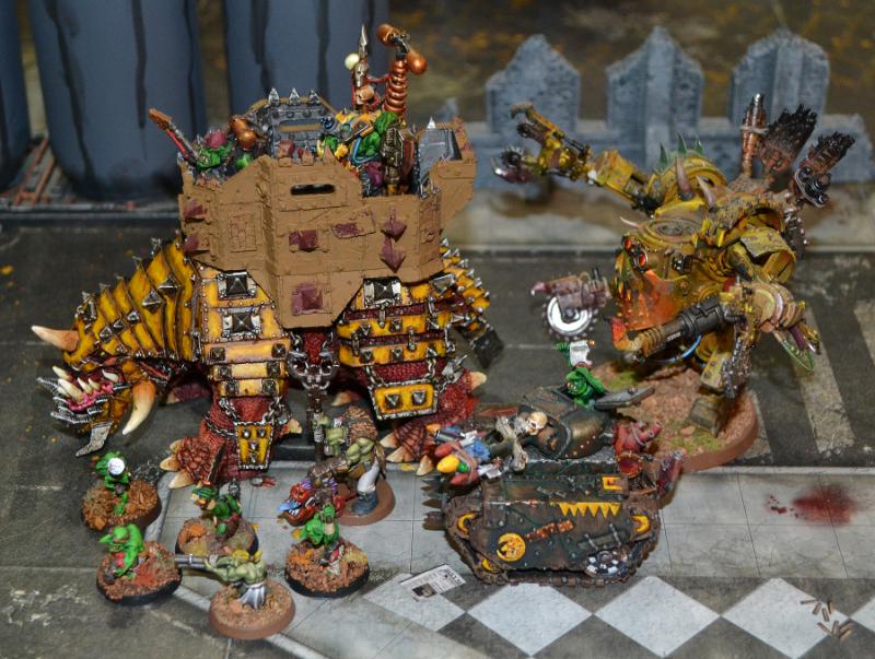 But Squiggoth, Forge World, Size Comparison, Warhammer 40,000, Work In ...
