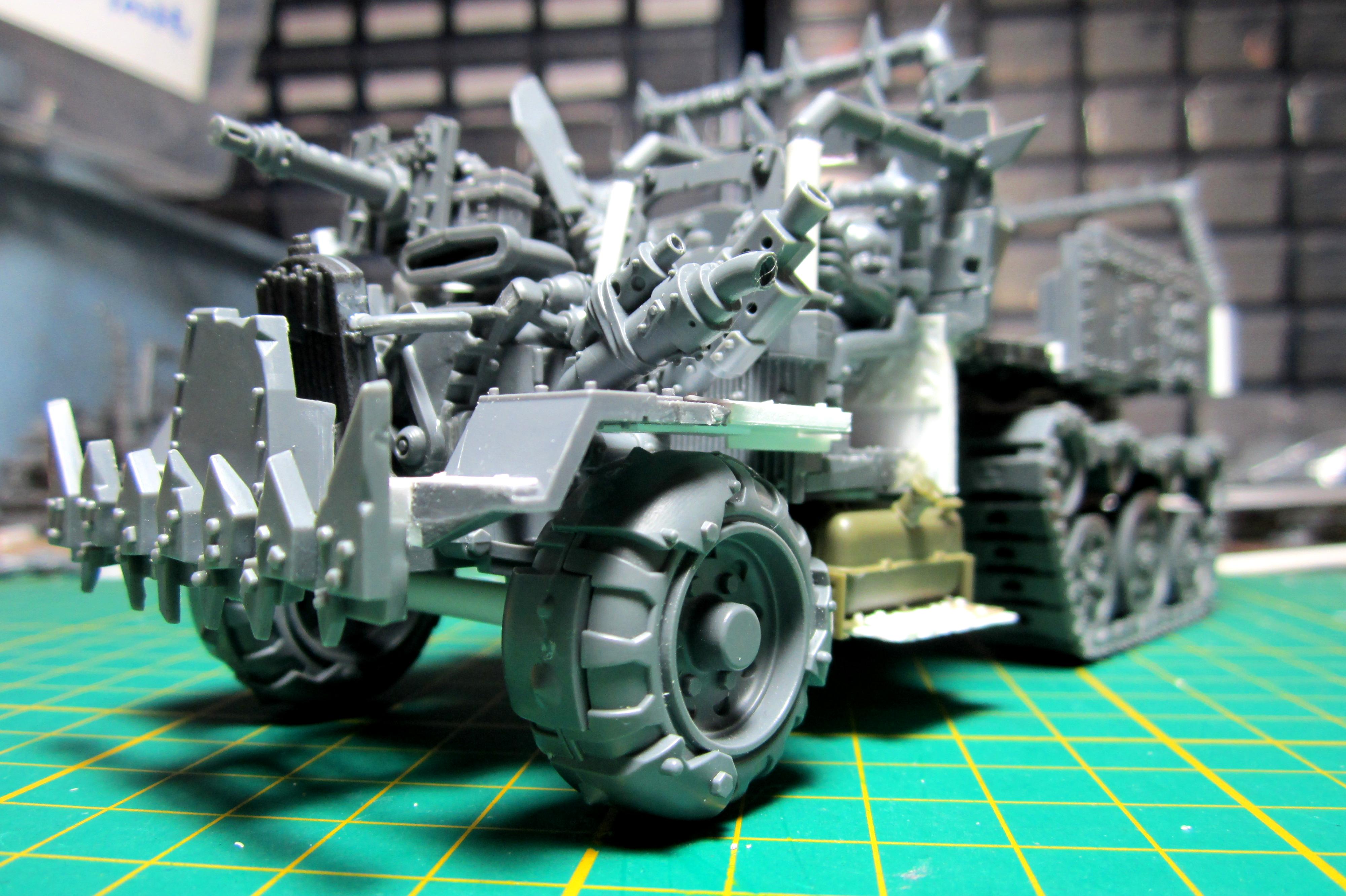 Conversion, Gorka Morka, Ork Trukk, Orks, Vehicle, Warhammer 40,000 ...