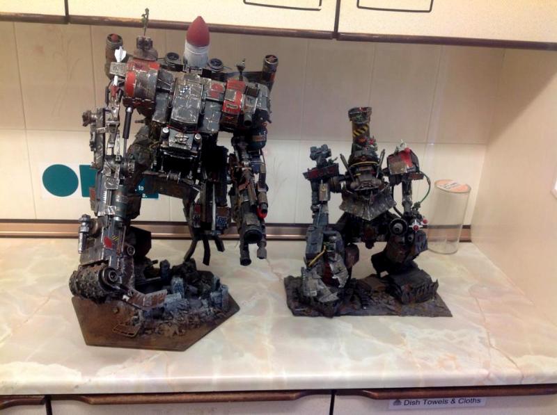 Conversion, Gargant, Orks, Scratch Build, Storm Gargant, Super-heavy ...
