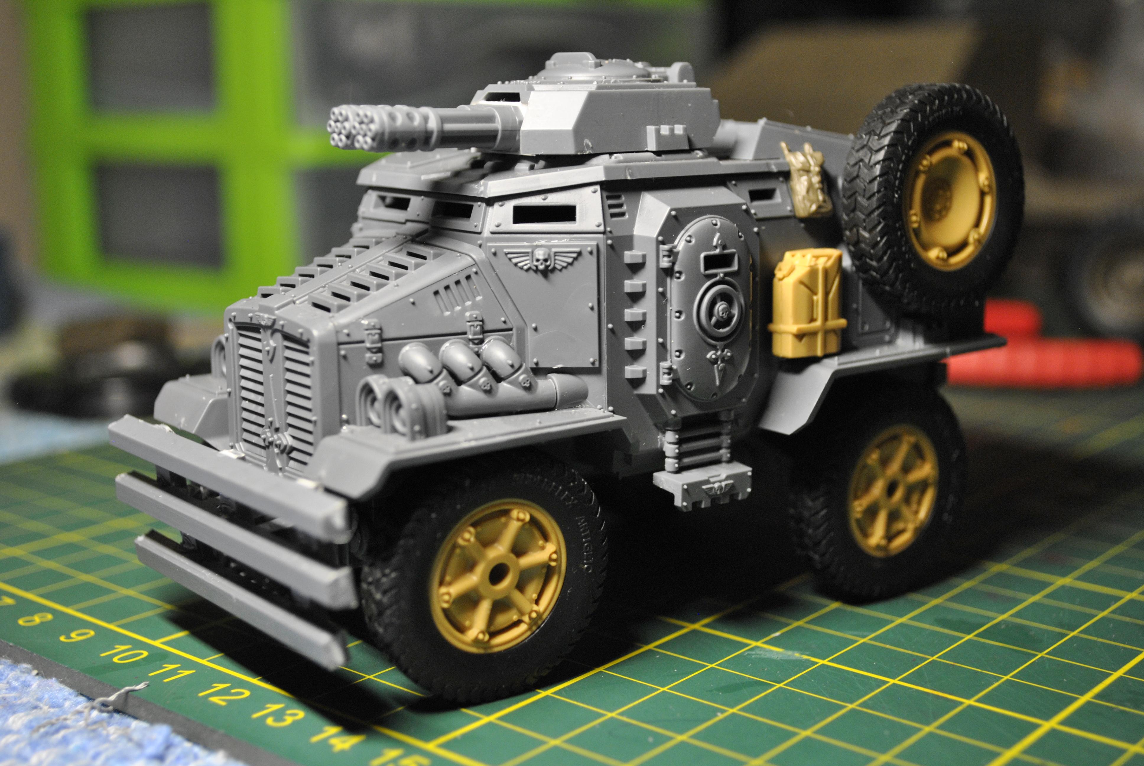 Conversion, Imperial Guard, Taurox, Wheeled - Taurox Conversion ...
