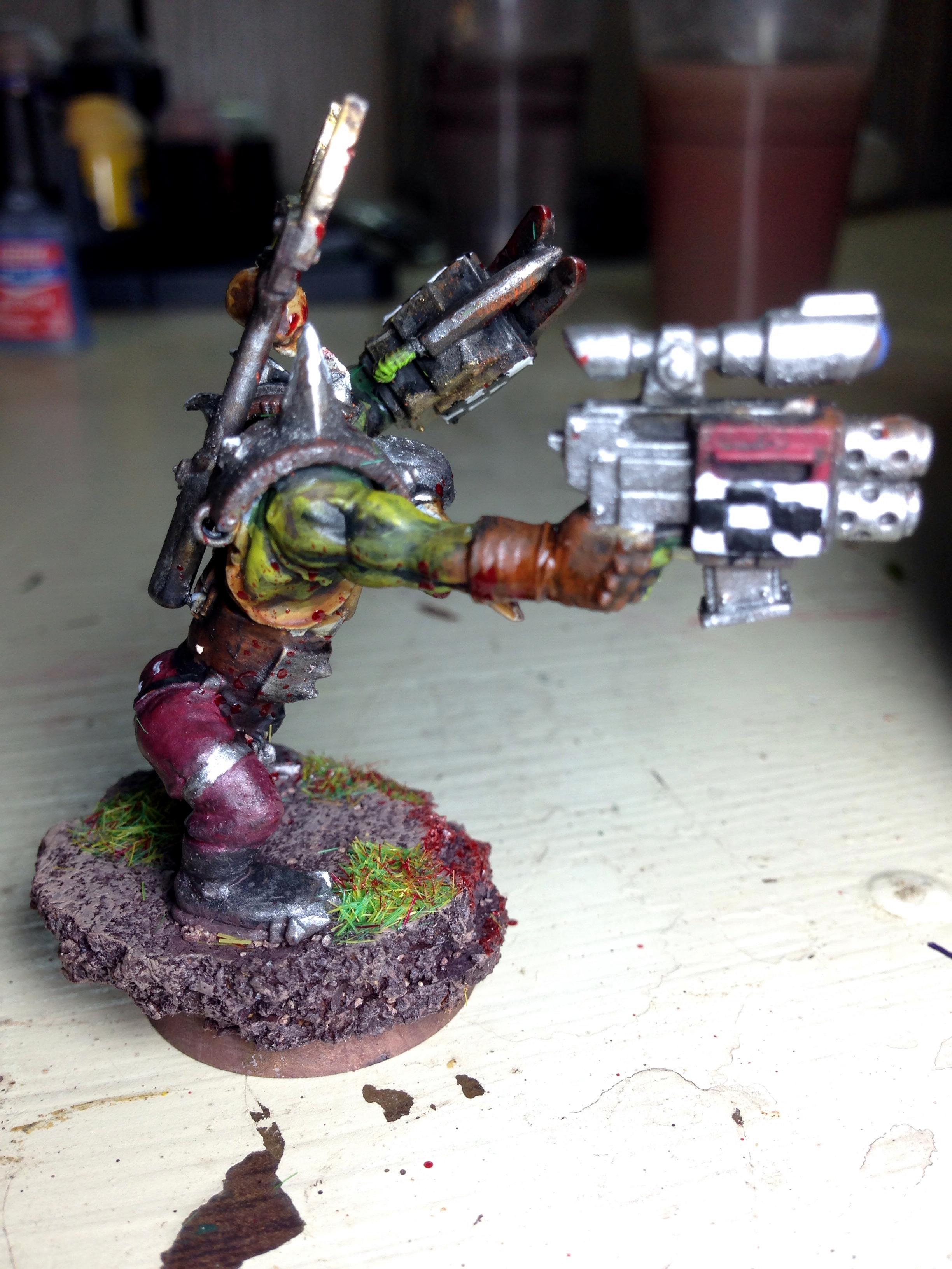 Base, Greenskins, Nob, Orcs, Orks, Waaagh!!!, Warhammer 40,000 ...