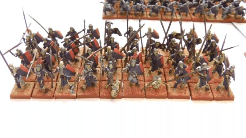Horde, Kings Of War, Mantic Games, Skeletons, Spears, Undead - Undead ...