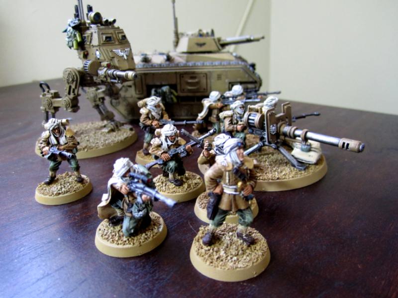 Forge World, Imperial Guard, Snipers, Tallarn Desert Raiders - Tallarn ...