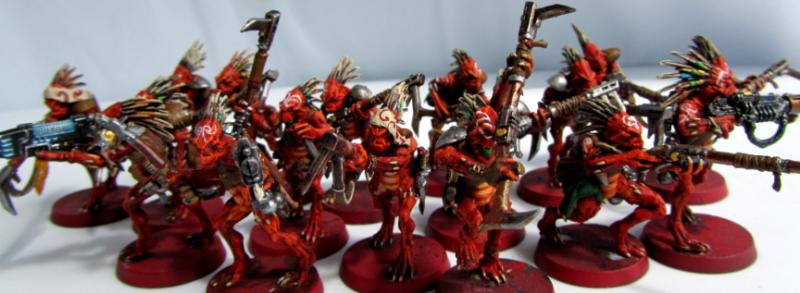 Kroot Conversion Red-kroot Custom - Kroot Carnivores - Gallery - DakkaDakka