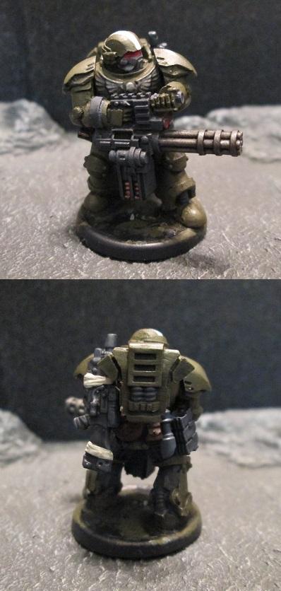 Anvil, Mantic, Puppeswar, Space Marines - Minigun Marine - Gallery ...