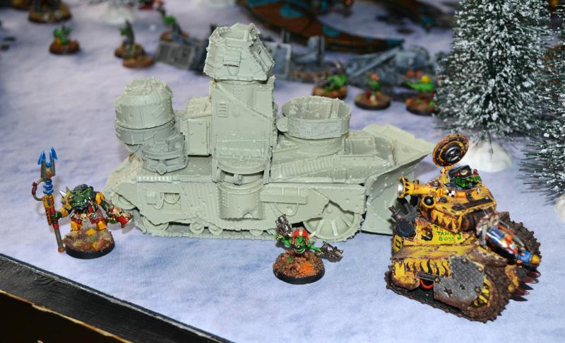 Grot Mega Tank (scale shot) - Grot Mega Tank (scale shot) - Gallery ...