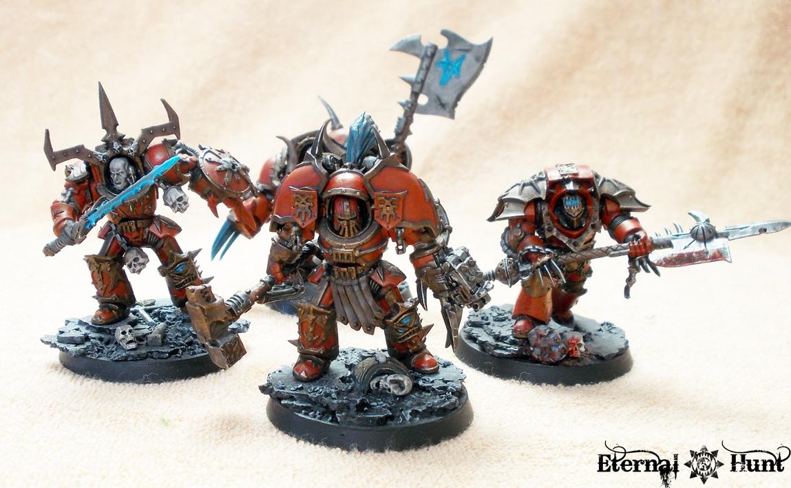 Chaos, Chaos Lord, Chaos Space Marines, Khorne, Khorne's Eternal Hunt ...