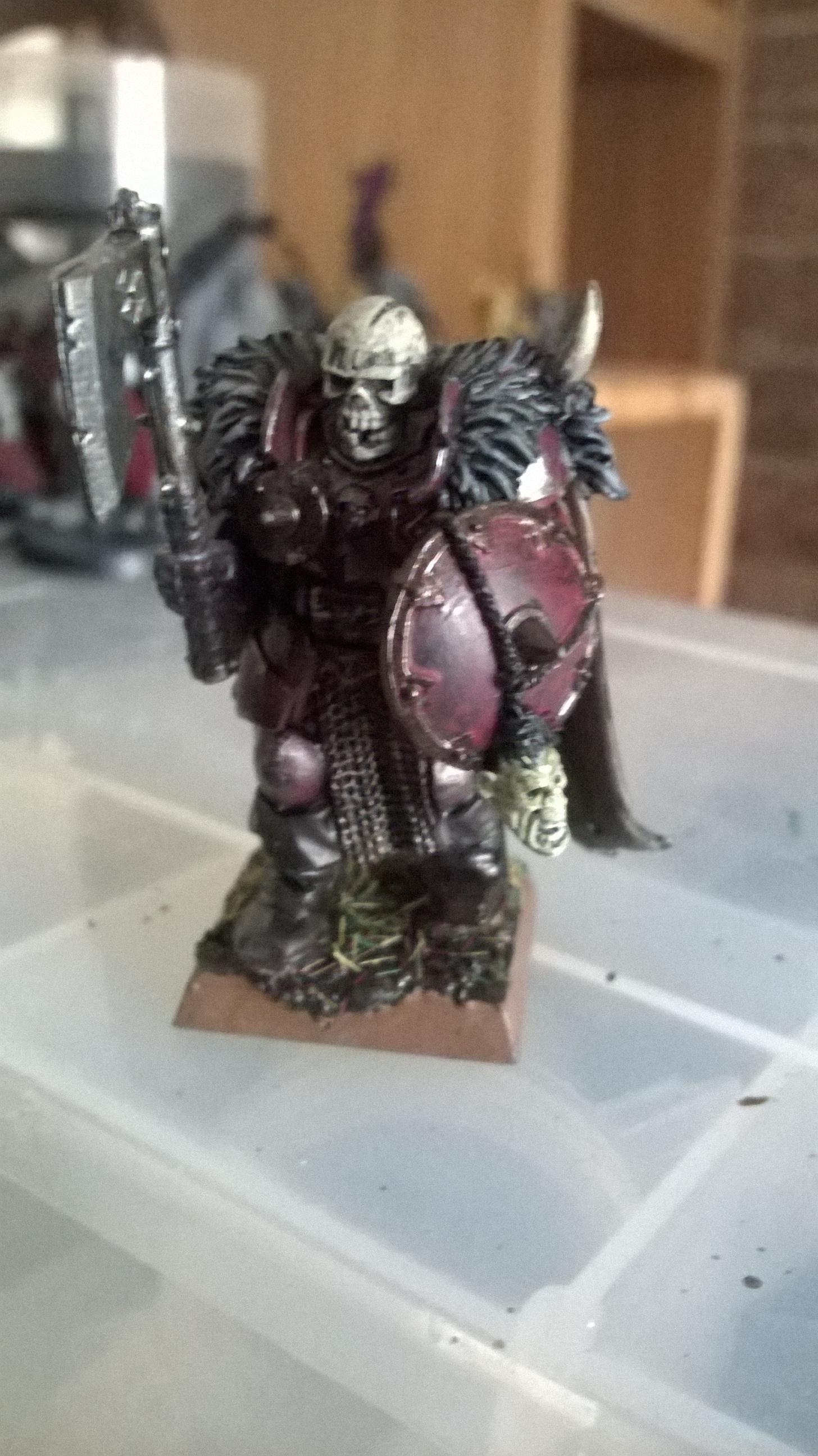 Chaos, Undead, Warhammer Fantasy - Skeleton horde Champion - Gallery ...