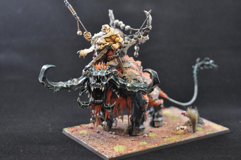 Age Of Sigmar, Black, Ogor, Orange, Stonehorn - Age of Sigmar, Ogres ...