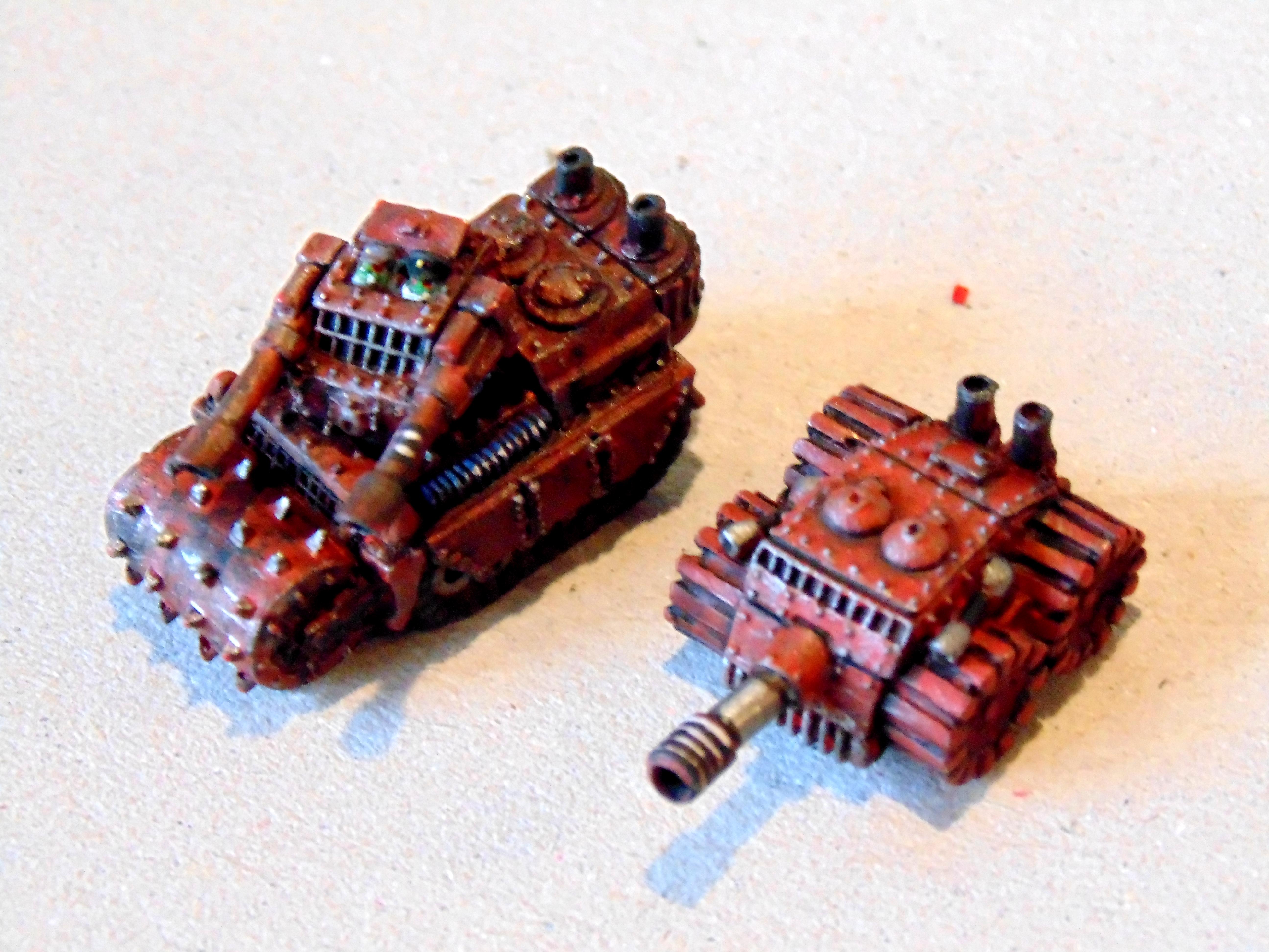 6mm, Army, Conversion, Epic, Gargant, Green, Mob, Nob, Oldhammer, Orks ...