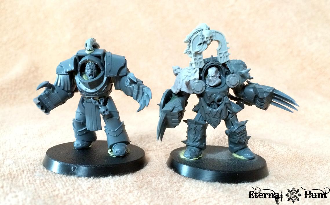 30k, Cataphractii, Conversion, Khorne's Eternal Hunt, Kitbash, Work In ...